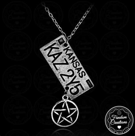 License Plate Necklace KAZ 2Y5 - Etsy