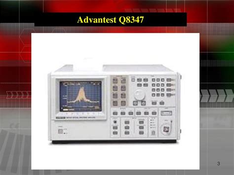 PPT Spectrum Analyzer Equipments PowerPoint Presentation Free Download ID