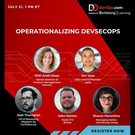 Techstrong Learning on LinkedIn: Operationalizing DevSecOps