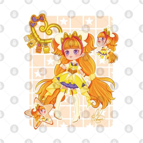 Chibi Design Inspired By Cure Twinkle From The Anime Go Princess Precure Anime And Manga T