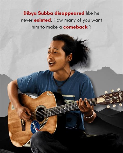 Dibya Subba Disappeared Like He Routine Of Nepali Music Facebook
