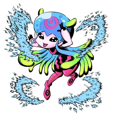 Jellymon Digimon Drawn By Cuttail Danbooru