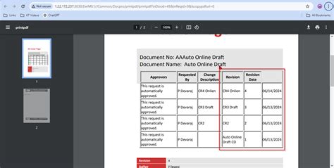 Bug 28287 Revision History Summary Is Not Showing Properly In The Document Template Columns