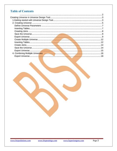 Sap Business Object Universe Design Lab Ii Pdf