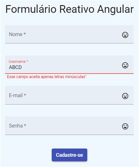 Como aplicar validação em formulários reativos no Angular Alura