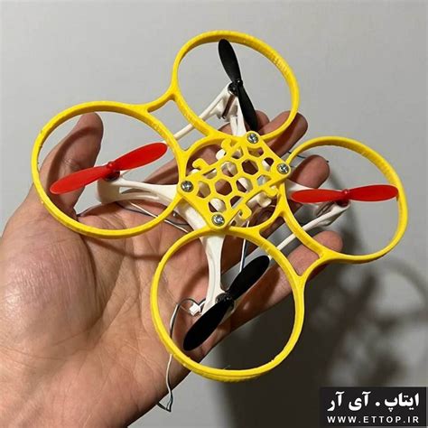 فریم بدنه پلاستیکی مینی کوادکوپتر مدل Micro 107 Noob Copter با قابلیت نصب موتور کورلس مدل