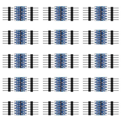 cambiador de nivel lógico iic i2c de 4 canales módulo bidireccional de
