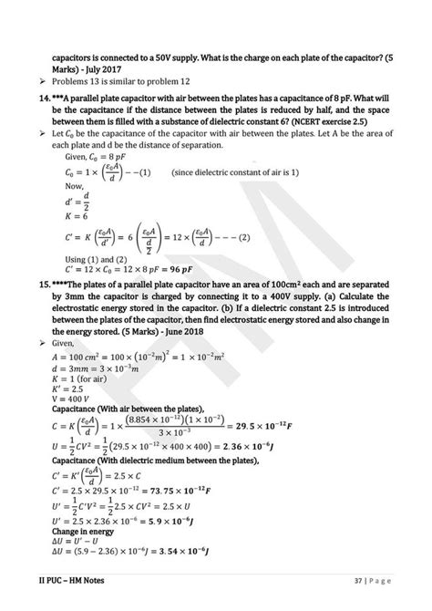 Chapter Electrostatic Potential And Capacitance