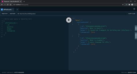 build a flashcard app with graphql and react reader
