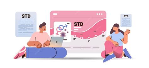 Premium Vector Sexual Health Education Sexually Transmitted Diseases