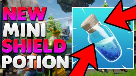 New Fortnite Mini Shield Potion Update Mini Shield Potion And Traps