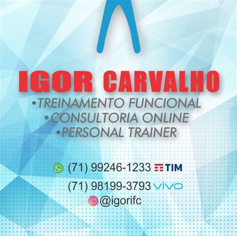 Igor Carvalho Personal Igor Carvalho Personal Trainer