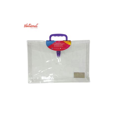 Axis Plastic Envelope With Handle Ax Peh001 Long G10 Clear Colored