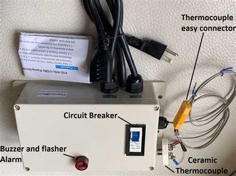 Buy Plug Play PID Programmable Ramp Soak Temperature Controller Kiln Pottery Glass Online At