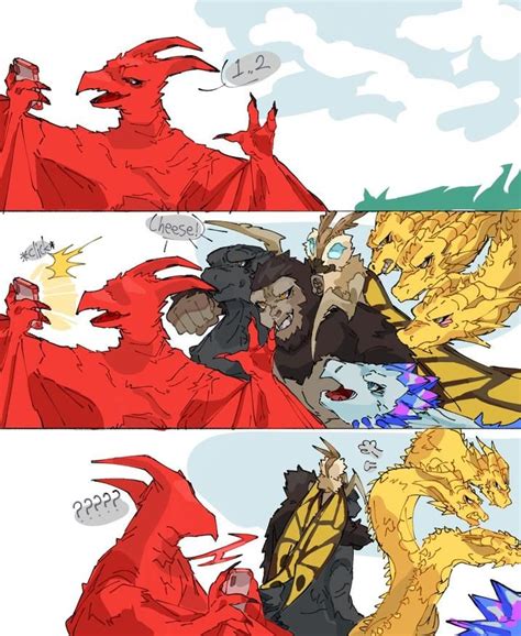 130 Ideas De King Ghidorah X Rodan En 2025 Godzilla Imagenes De