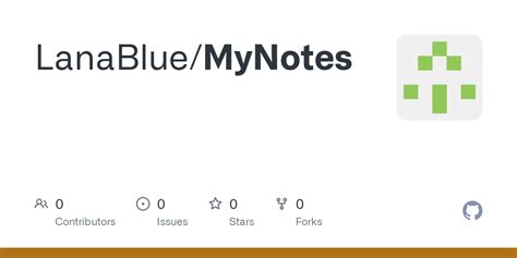 github lanablue mynotes