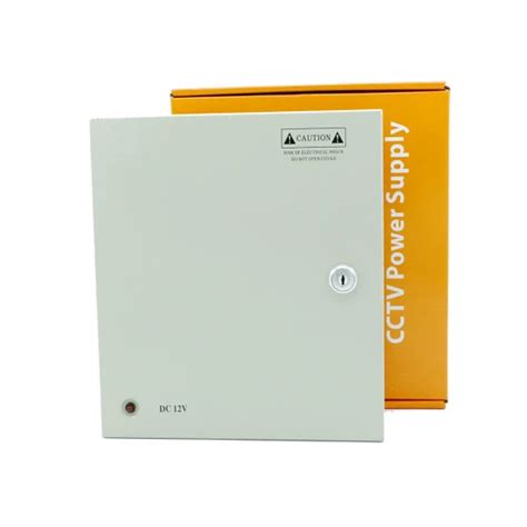 The Shampower 12v 5a 9ch Outputs Cctv Switching Power Supply For