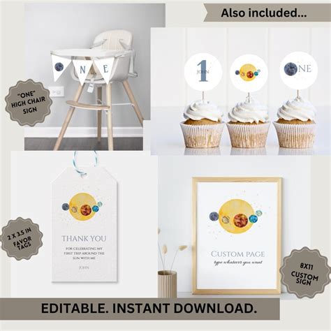 editable outer space coloring sheet for outer space birthday etsy