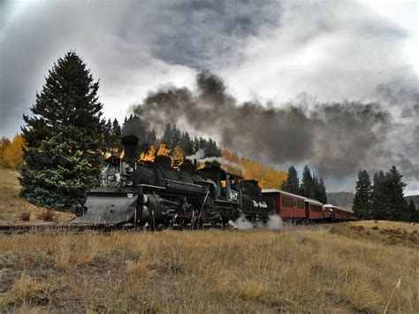 Cumbres And Toltec Railroad Known Locally As The Chama Train
