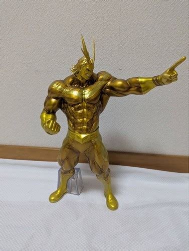 My Hero Academia Last One Award All Might Gold Masterlise Ebay Uk
