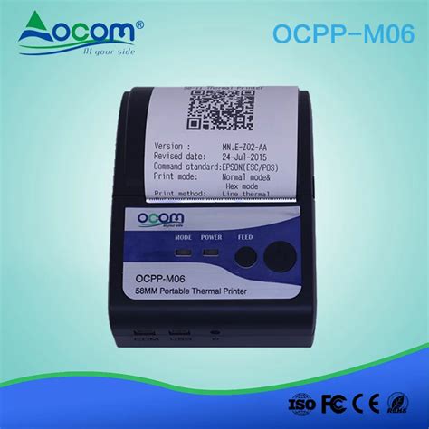 Android Mini Handheld Portable Bluetooth Thermal Printer