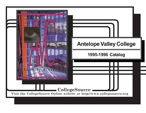 Antelope Valley College Campus Map Freud Images