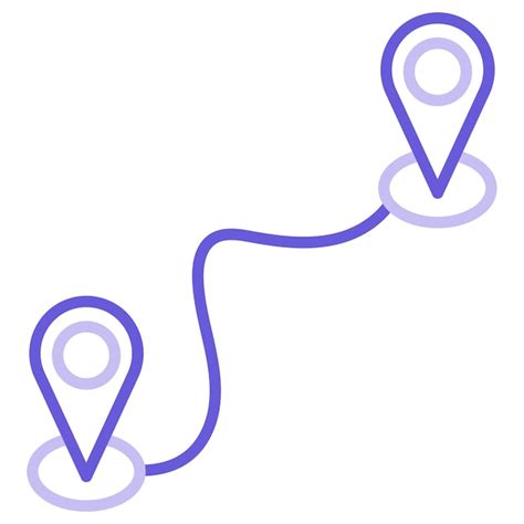 Premium Vector Route Vector Illustration