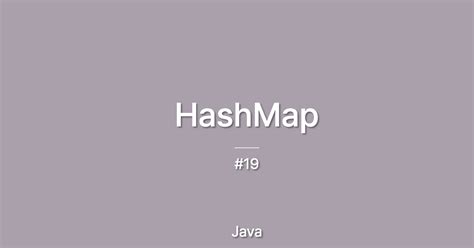 Hashmap