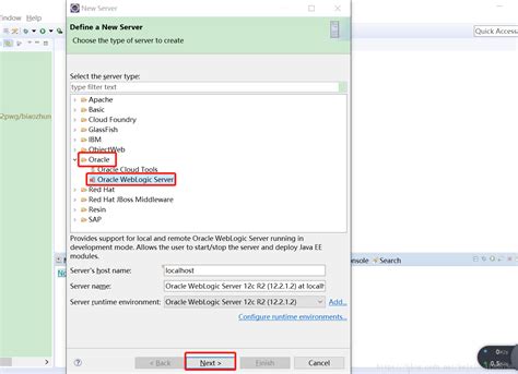 Weblogic(二)eclipse中运用weblogic启动web项目eclipse Weblogic Csdn博客 Weblogic(二)eclipse中运用weblogic启动web项目eclipse Weblogic Csdn博客