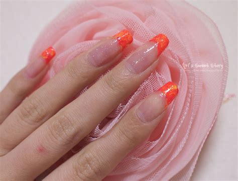 셀프네일아트 여름네일아트추천 시원한 형광 마블링 프렌치 네일아트 솔이의블로그 네이버 블로그