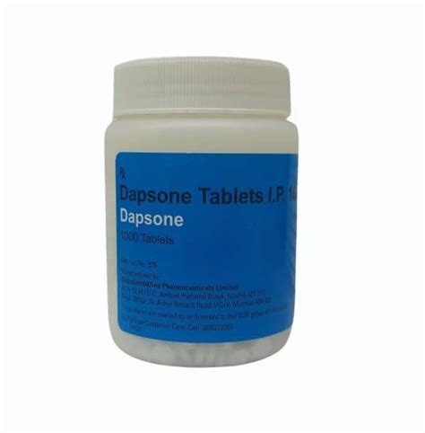 Antibiotic Medicines Dapsone 100 Mg Tablet Exporter From Nagpur
