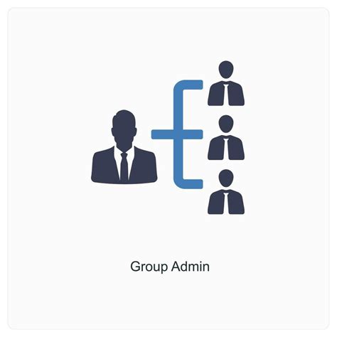 Group Admin And Business Icon Concept 27013544 Vector Art At Vecteezy