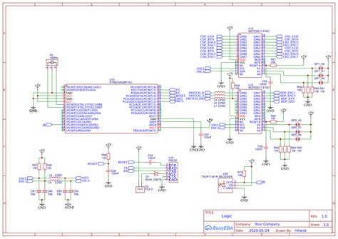 Digitally Controlled Audio Mixer OSHWLab