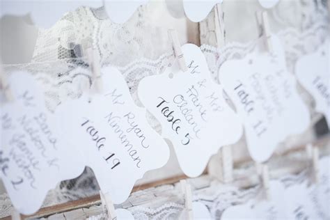 Diy Table Assignment Cards