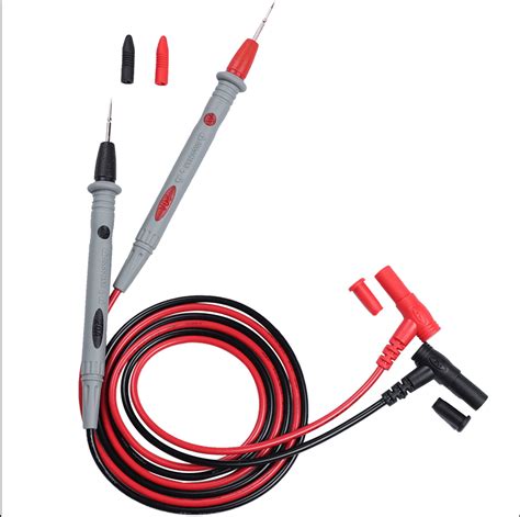 Digital Multimeter Probe Test Leads Grey Color Grips [high Quality]