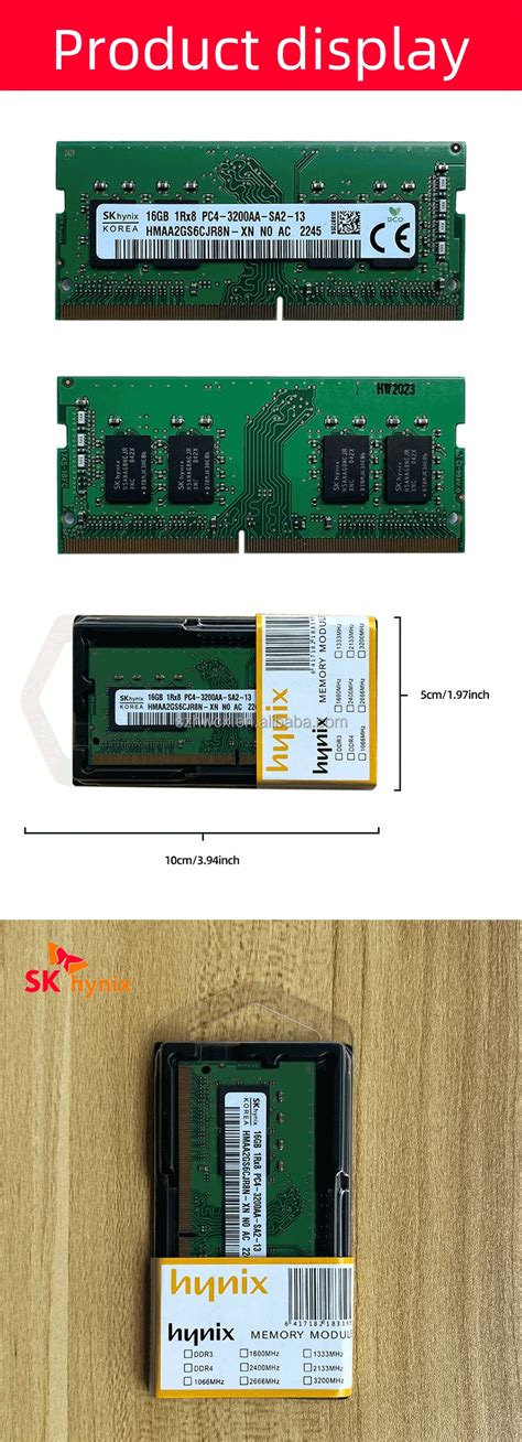 Sk Hynix Ddr4 Laptop Ram 4gb 8gb 16gb Ddr4 2133mhz 2400mhz 2666mhz