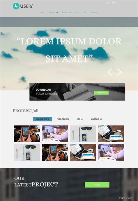 分享139个html公司企业模板，总有一款适合您 贸易公司html模版 csdn博客