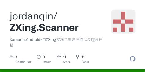 GitHub jordanqin ZXing Scanner Xamarin Android 用ZXing实现二维码扫描以及连续扫描