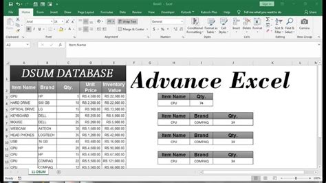 Advanced Excel Functions For Data Analysis