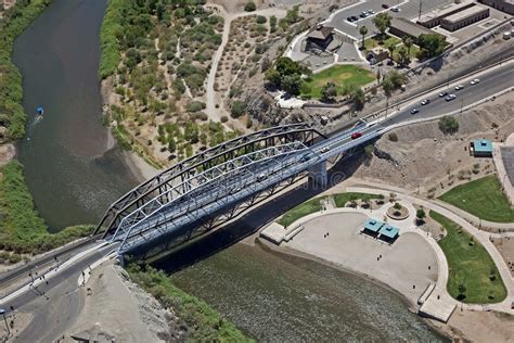 Ocean To Ocean Bridge Yuma Arizona Stock Image Image Of Railroad