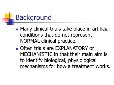Ppt Pragmatic Randomised Trials Powerpoint Presentation Free