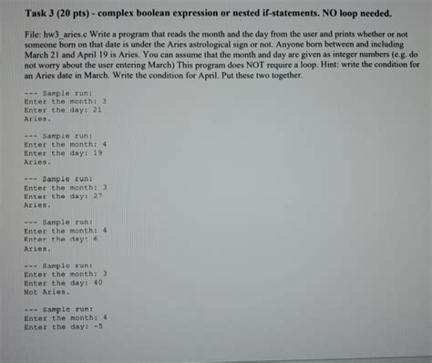 solved task 3 20 pts complex boolean expression or