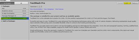 Unity 201827f1 And Textmeshpro Console Error Fix Unity Engine