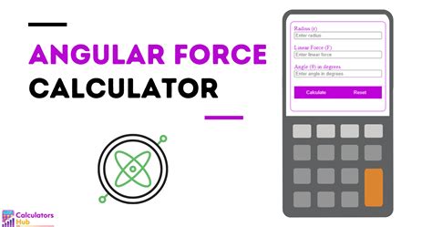 Angular Force Calculator