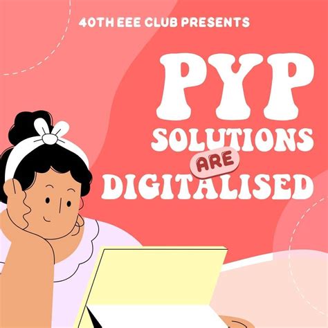 Ntu Eee Club Starting This Year Older Pyp Solutions Are