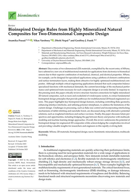 Pdf Bioinspired Design Rules From Highly Mineralized Natural