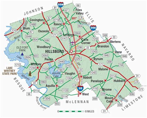 Printable Map Of Texas Hill Country