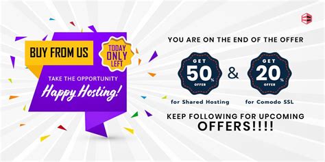 Servercake India On Twitter You Are On End Of The Offer For 50 Shared Hosting And 20 Comodo