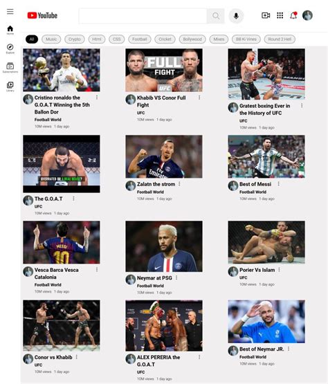 Youtubeclone Html Css Webdevelopment Frontenddesign Techproject Webdesign Codingjourney