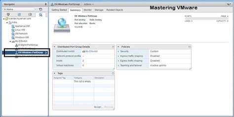 How To Create Port Group In Vds Mastering Vmware
